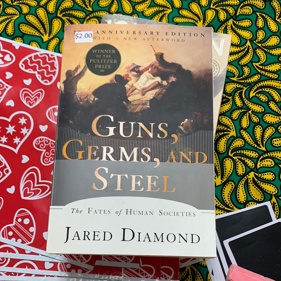 Guns Germs and Steel: The Fates of Human Societies by Jared Diamond ...